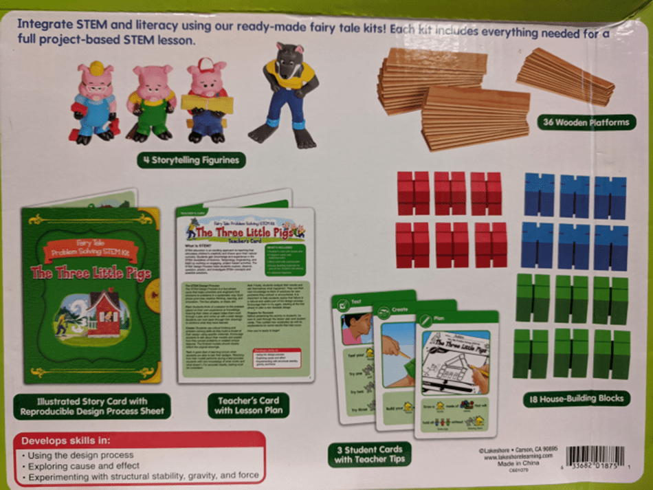 Three Little Pigs Homeschool Discovery Kit - Mahopac Public Library