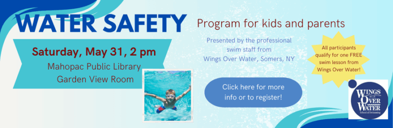 Water Safety for Kids and Parents - Mahopac Public Library